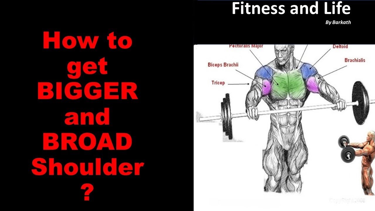 5 Best Exercises for BIGGER and BROAD Shoulder. - YouTube