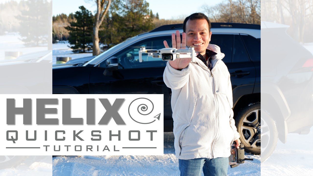 DJI Mavic Mini Helix Quickshot (Tutorial) - YouTube