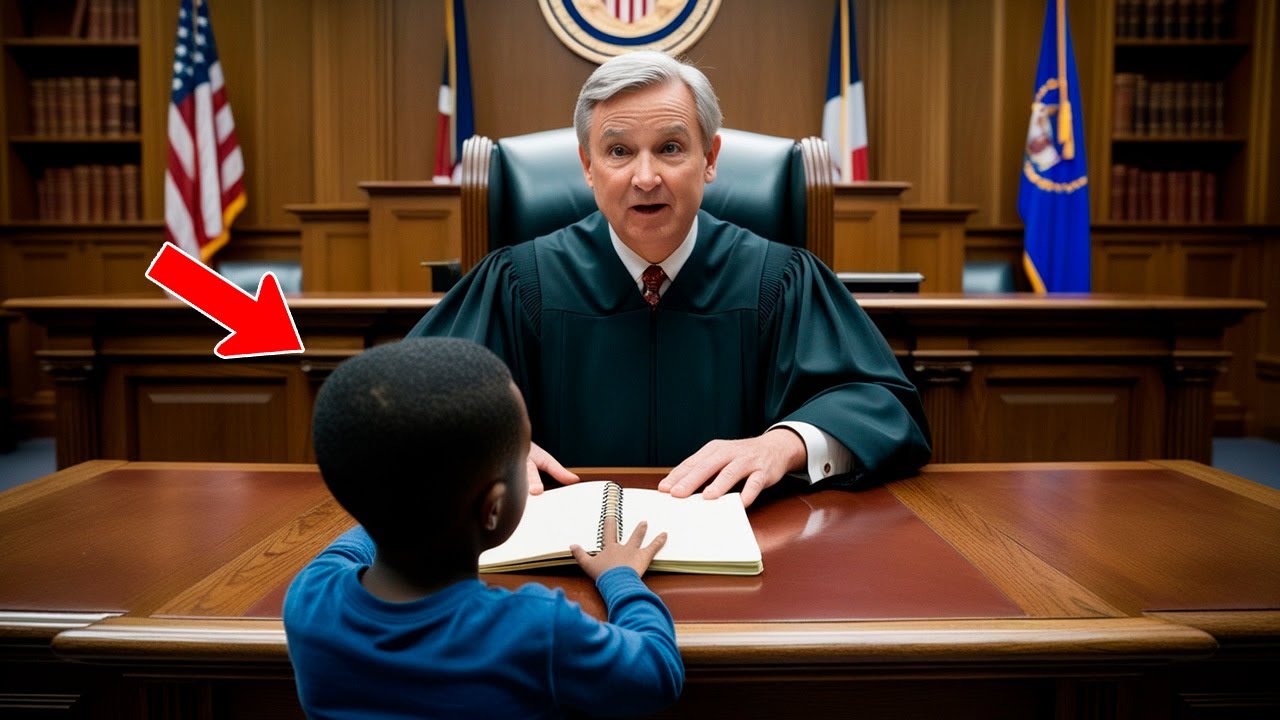 A Boy Showed His Notebook to the Judge During His Parents' Divorce—What ...