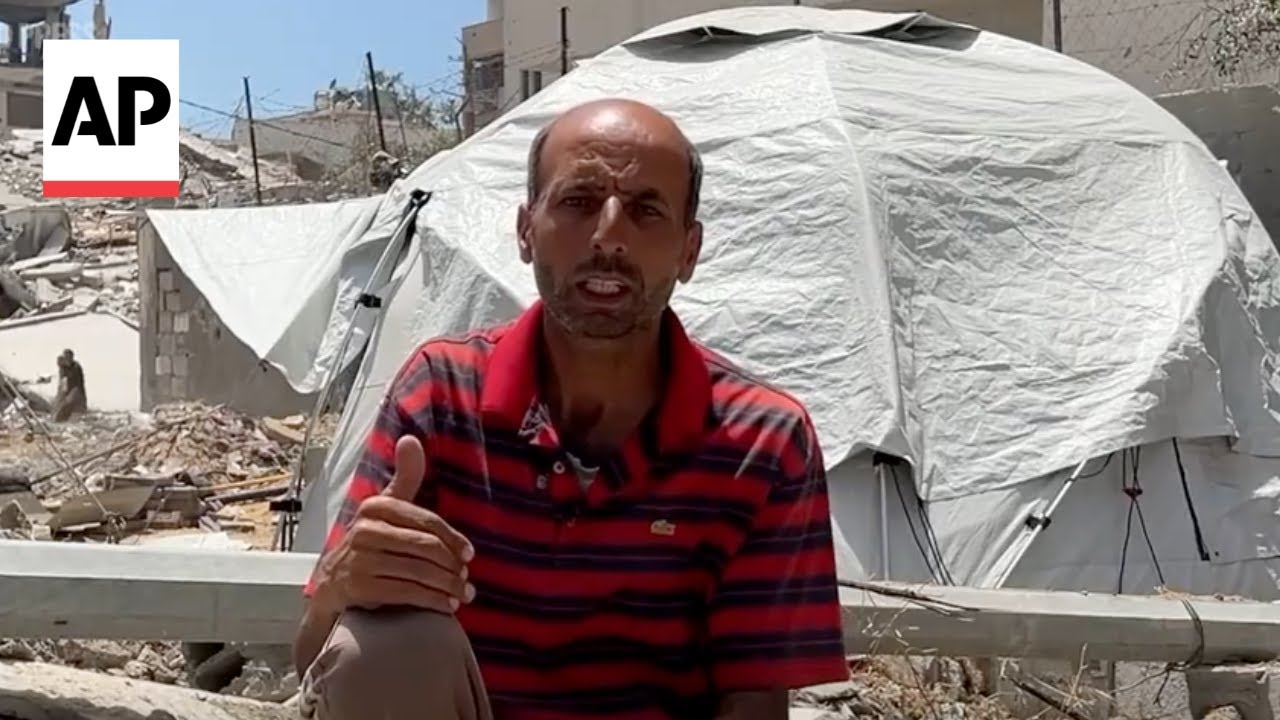 Family in Gaza homeless again after successive waves of displacement ...