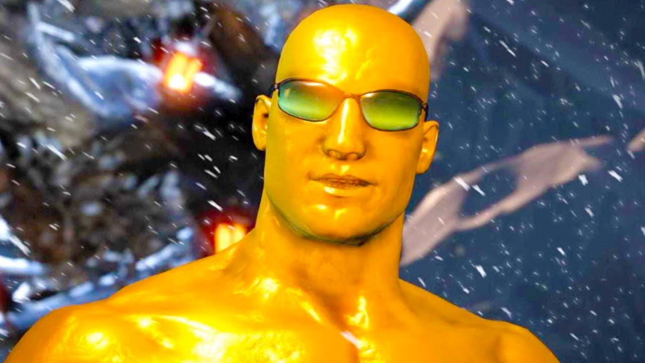 Mortal Kombat XL - All Klassic Fatalities on Golden Johnny Cage Costume ...