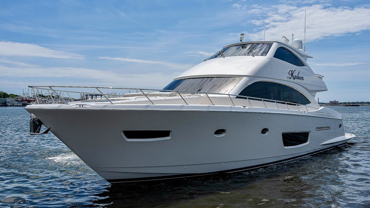 $5.25 Million Yacht Tour : 2017 Viking 75 MY - YouTube