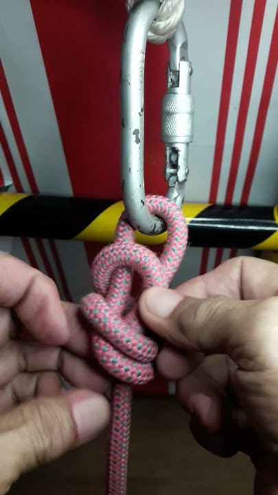 @How to tie DOUBLE OVERHAND NOOSE‼Easy to follow‼👍 #knot#shorts - YouTube