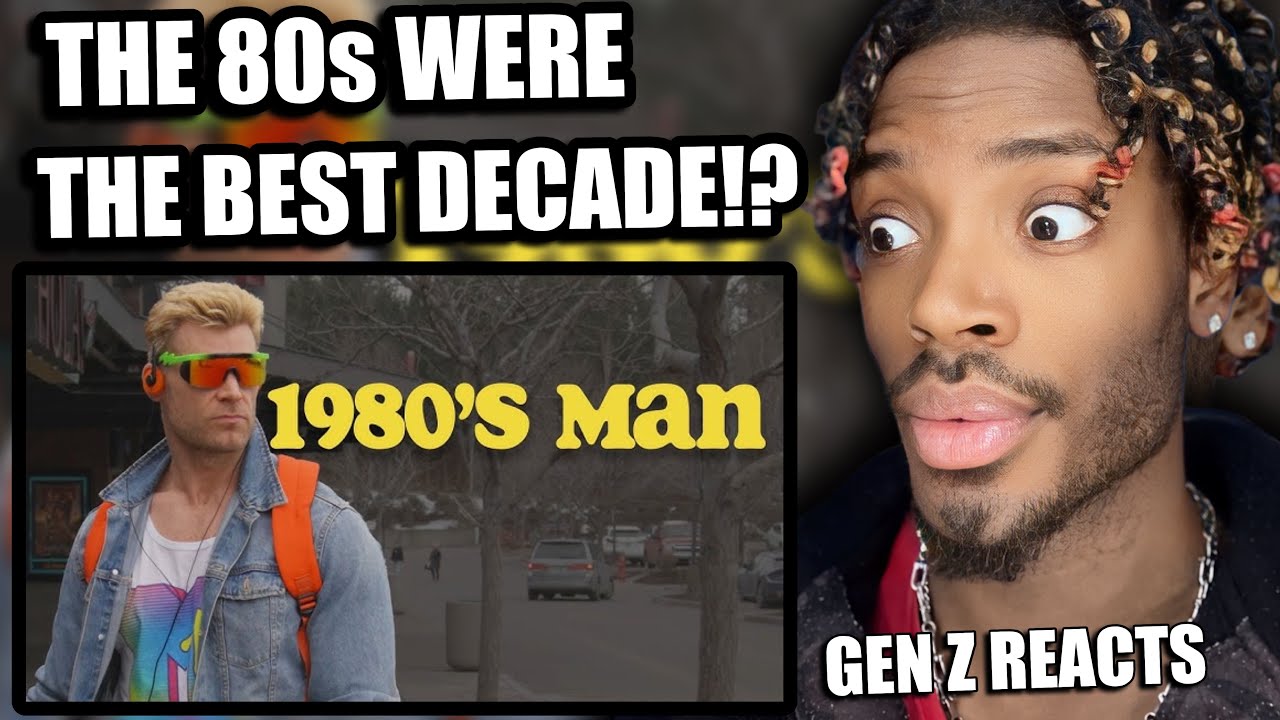 GEN Z REACTS I Tried Living As A 1980's Man For A Week, Here's What ...