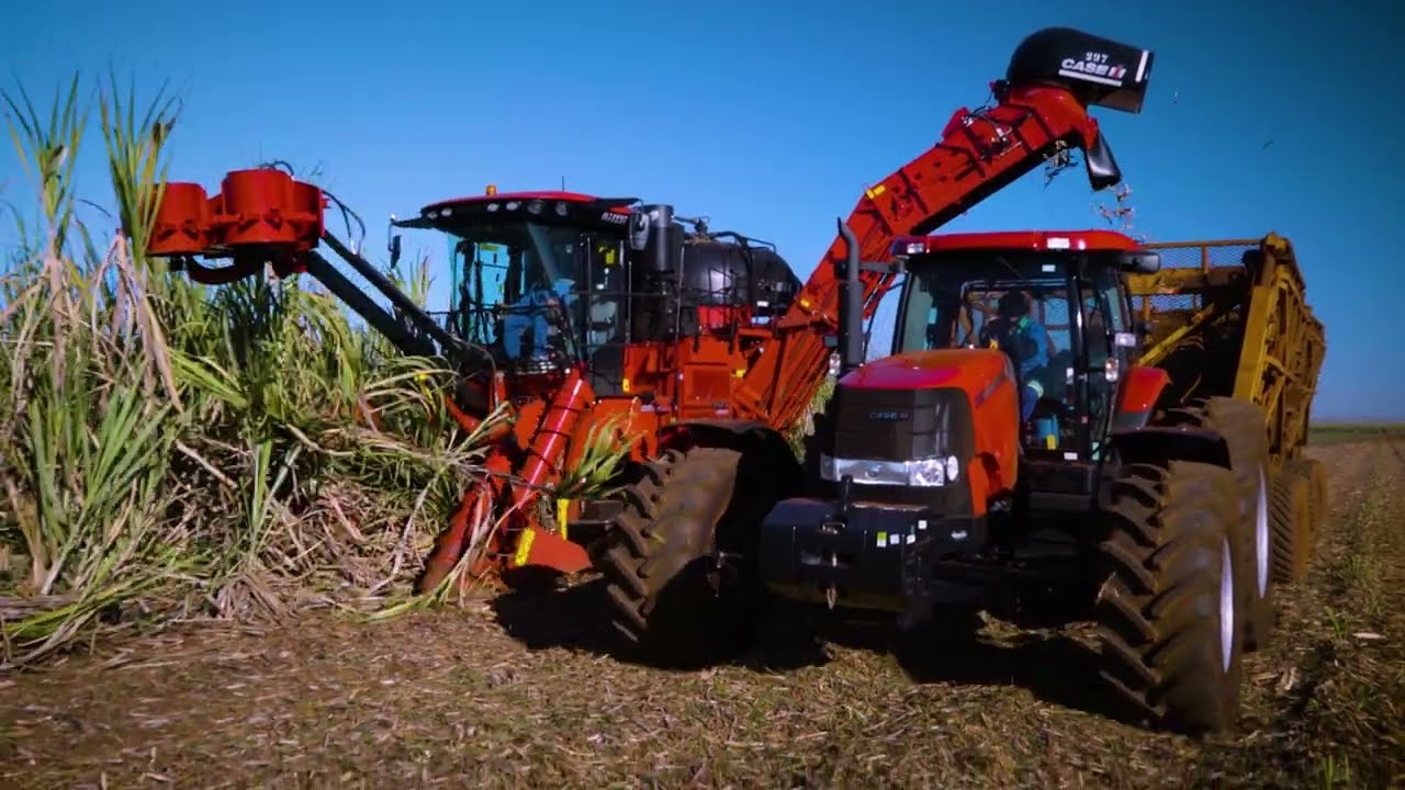 Conheça a colhedora de cana Austoft Série 9000, da Case IH - YouTube