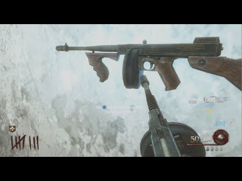 Black Ops 2 Zombies: Tommy Gun (M1927) Pack-A-Punched (Upgraded ...