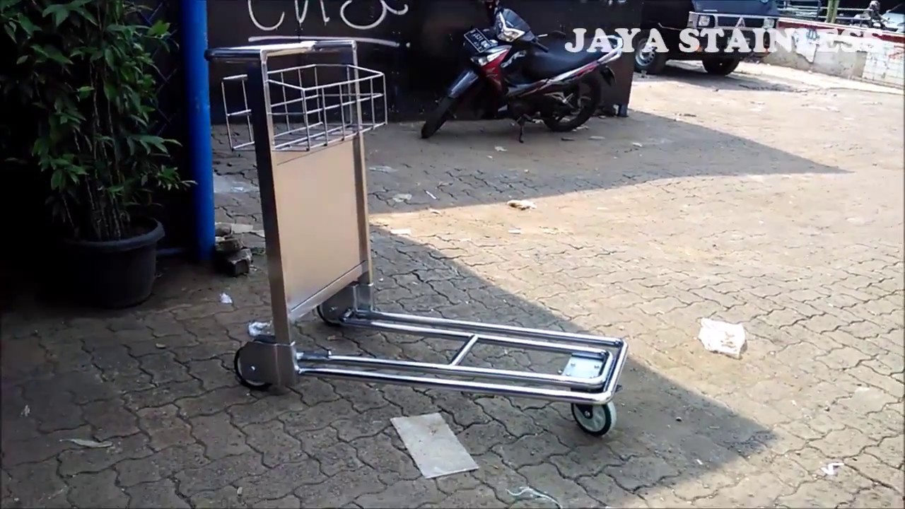 081310045708 - Troli bandara stainless, airport trolley stainless model ...