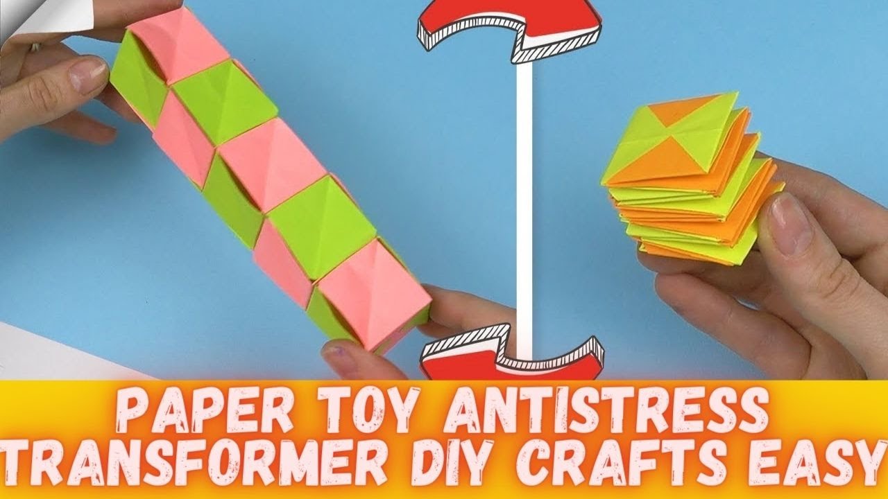 Paper Toy Antistress Transformer Diy Crafts Easy YouTube paper-toy-antistress-transformer-diy-crafts-easy-youtube