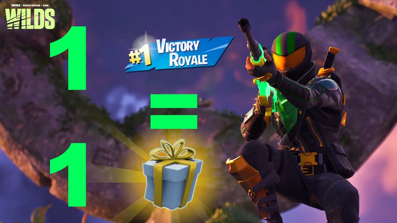 1 WIN = 1 GIFT ... Fortnite - YouTube
