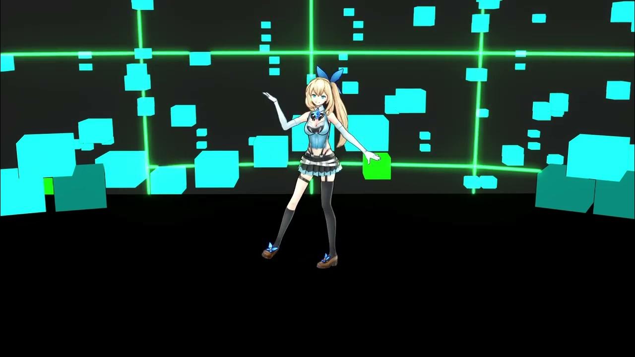 [MMD]ミライアカリ-アイドル[MikuMikuDance] - YouTube