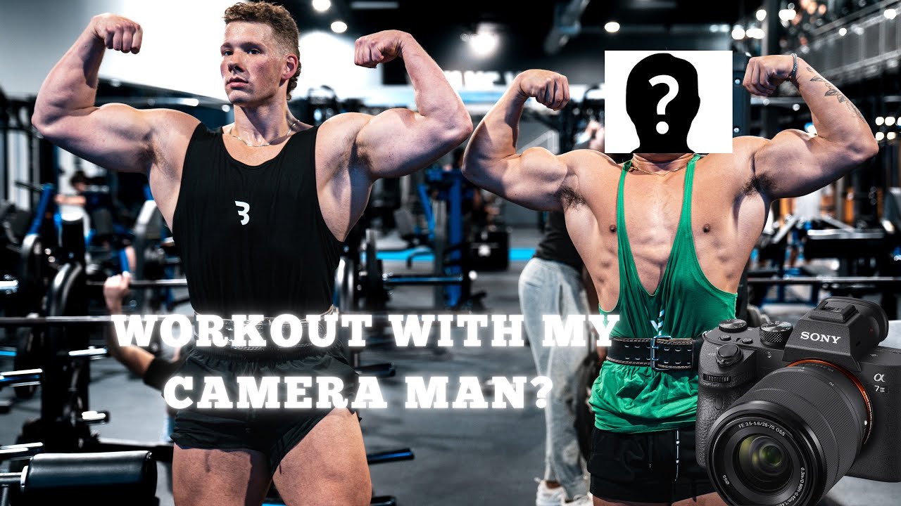 BACK WORKOUT WITH MY CAMERA MAN! - YouTube