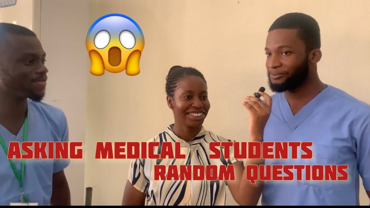 ASKING MEDICAL STUDENTS RANDOM QUESTIONS || you’ll be shocked 😮 - YouTube