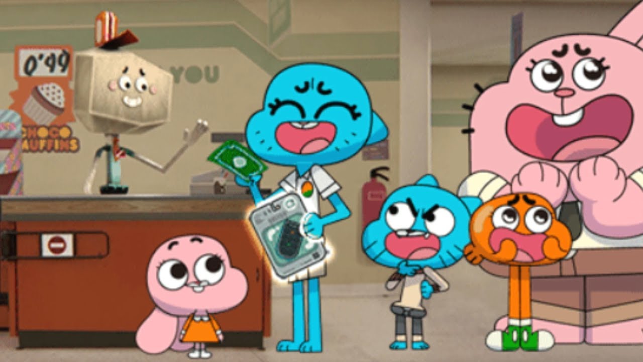 The Amazing World of Gumball: Remote Fu - Shopping For A New TV Remote ...