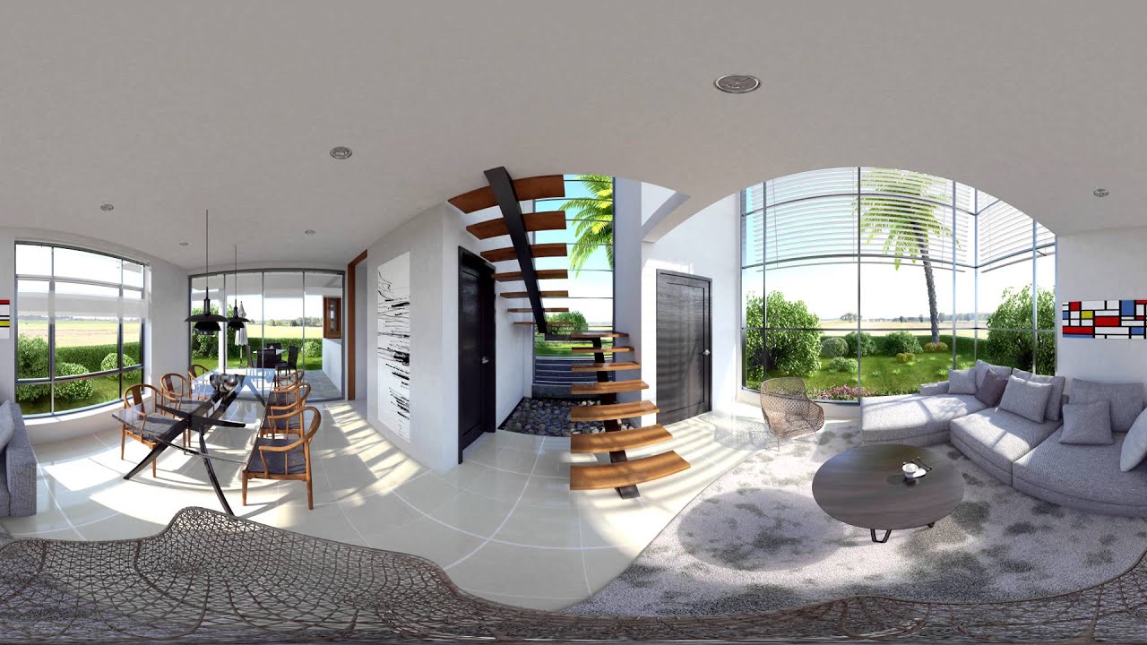 IMAGEN 360 - INTERIOR CASA - YouTube