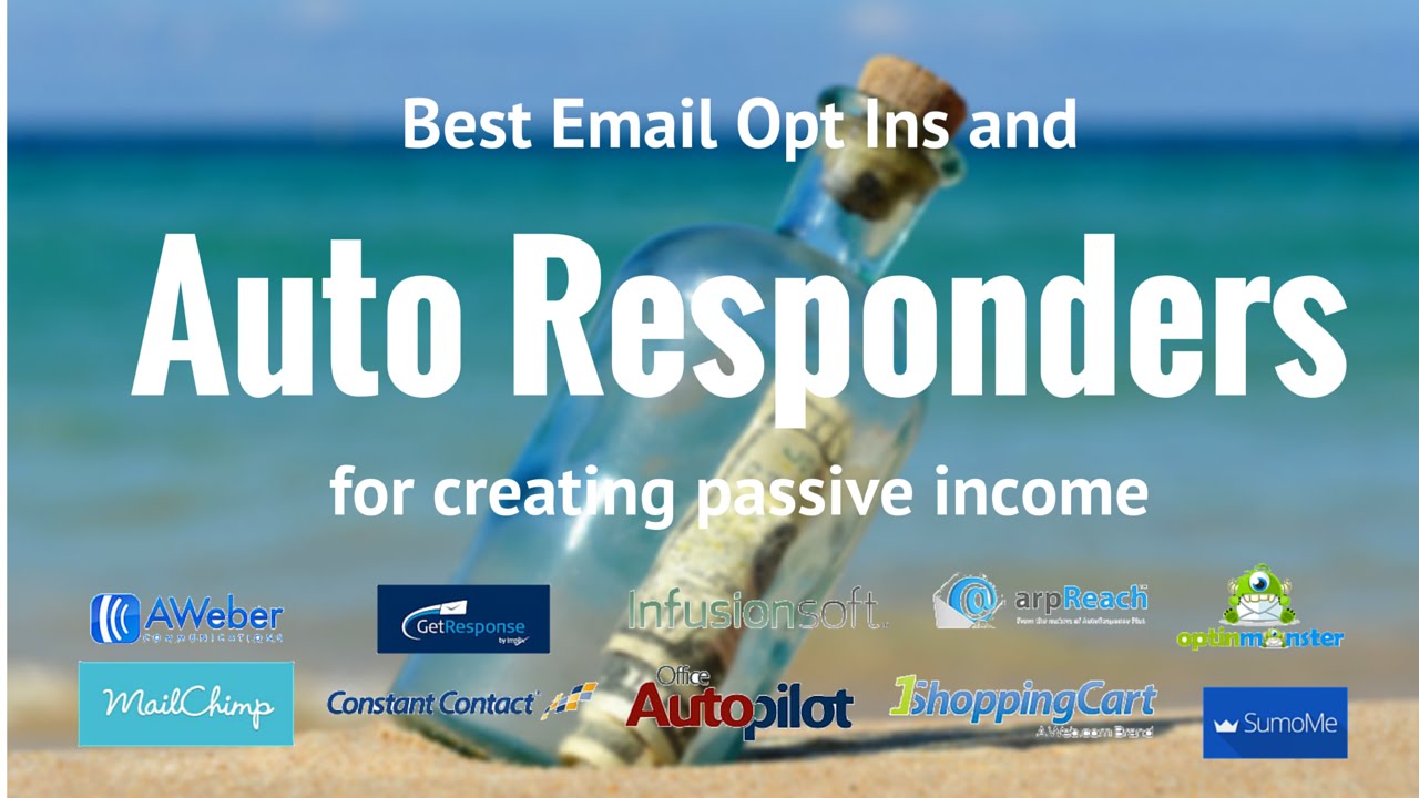 The Best: Email Autoresponders and Opt in Boxes - YouTube