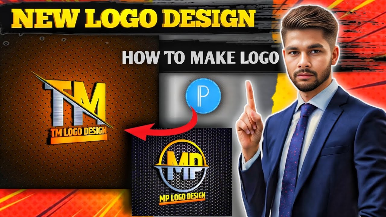 How To Make LOGO | TM Logo Design On Android Phone | TM Logo In ...