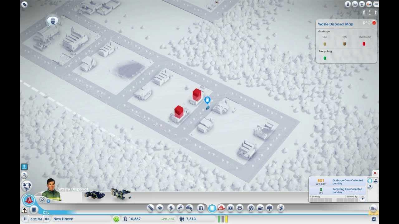 SimCity 2013 - Traffic Algorithm Havoc (single vehicle example) - YouTube