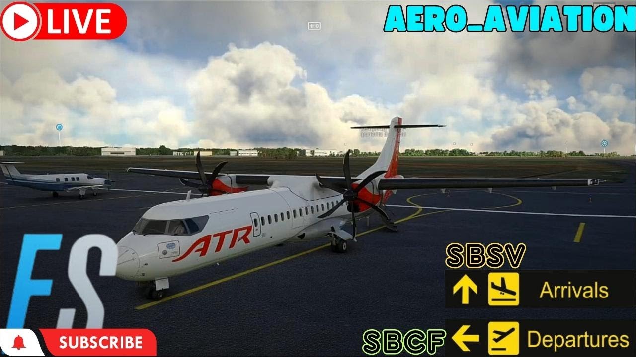 MFS2020 VOO DE SBCF/SBSV ATR 72-600 - YouTube