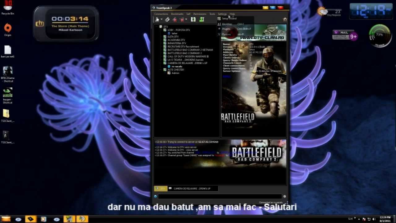 Tutorial instalare theme pentru teamspeak 3 - YouTube