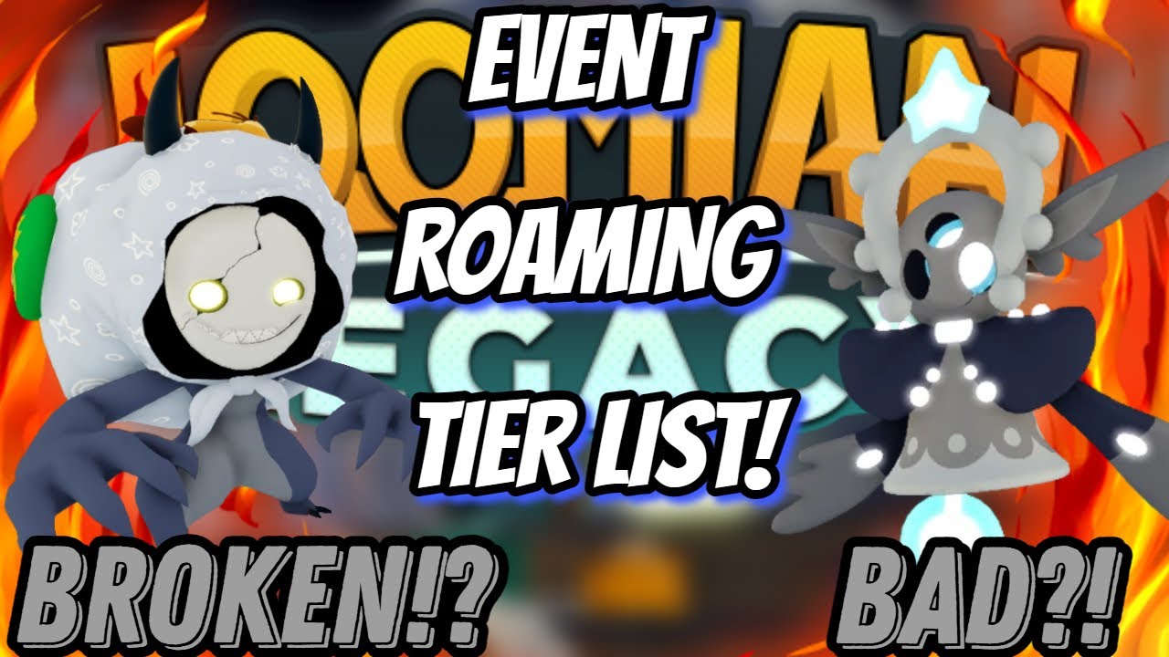 RANKING ALL OF THE EVENT ROAMINGS! - Loomian Legacy PvP - YouTube