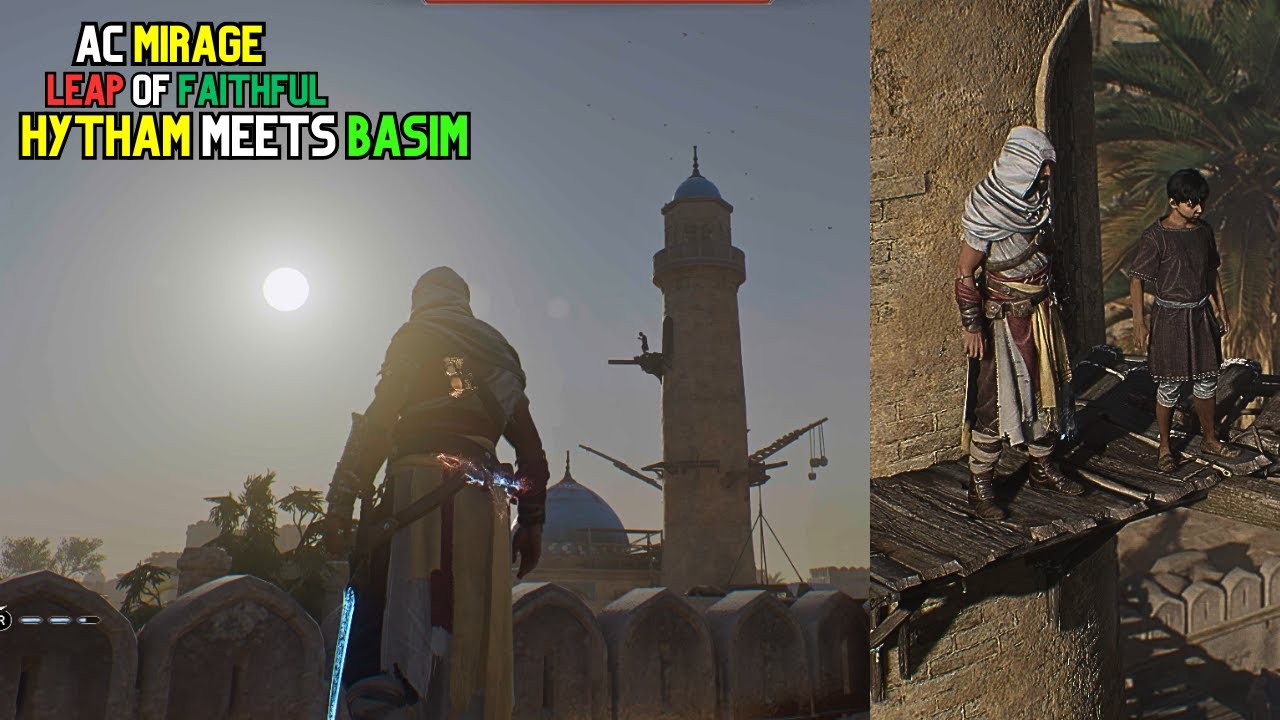 The Origin of Hytham's Leap of Faith | Assassin's Creed Mirage - YouTube