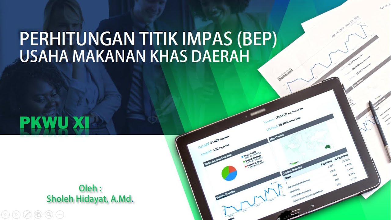 PKWU XI | PERHITUNGAN TITIK IMPAS (BEP) USAHA MAKANAN KHAS DAERAH - YouTube