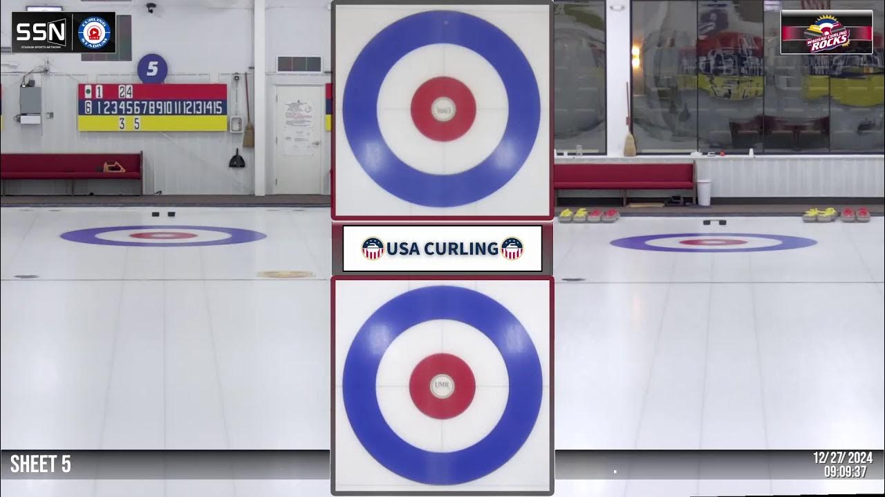 Curling Stadium Wausau Sheet 5 12-27-24 - YouTube