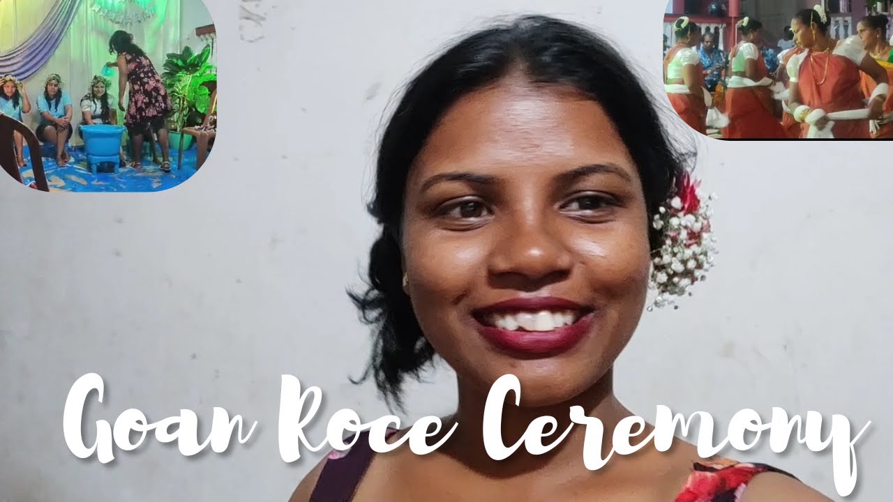Goan Roce Ceremony 🥥👰🏻 | ThatsAzel #goanvlogger #goanvlog #goan - YouTube