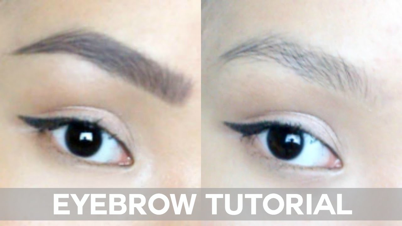 Easy Eyebrow Tutorial for Beginners - YouTube