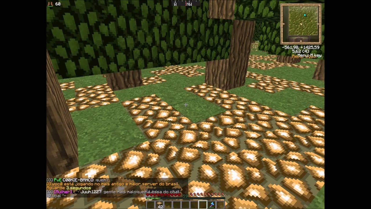 Como Criar Cerca MineCraft - YouTube