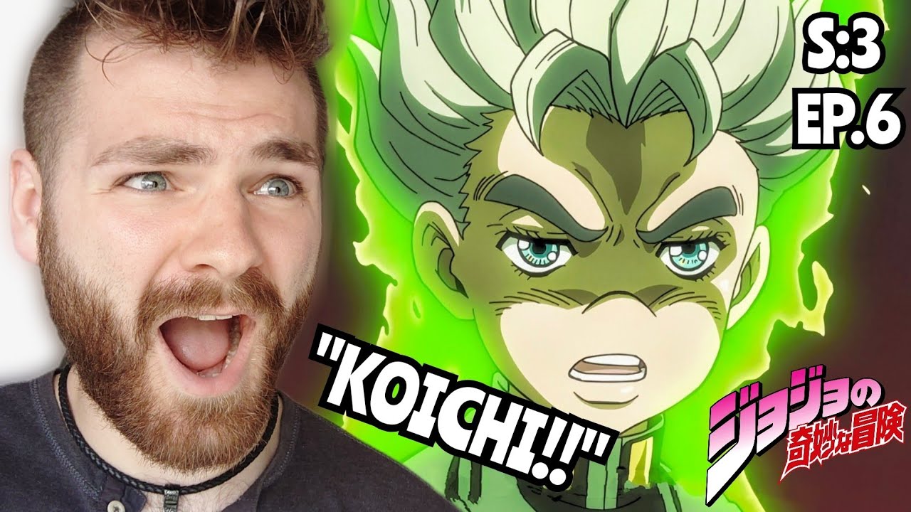 KOICHI IS A BEAST!!! | JOJO'S BIZARRE ADVENTURE *PART 4* EPISODE 6 ...