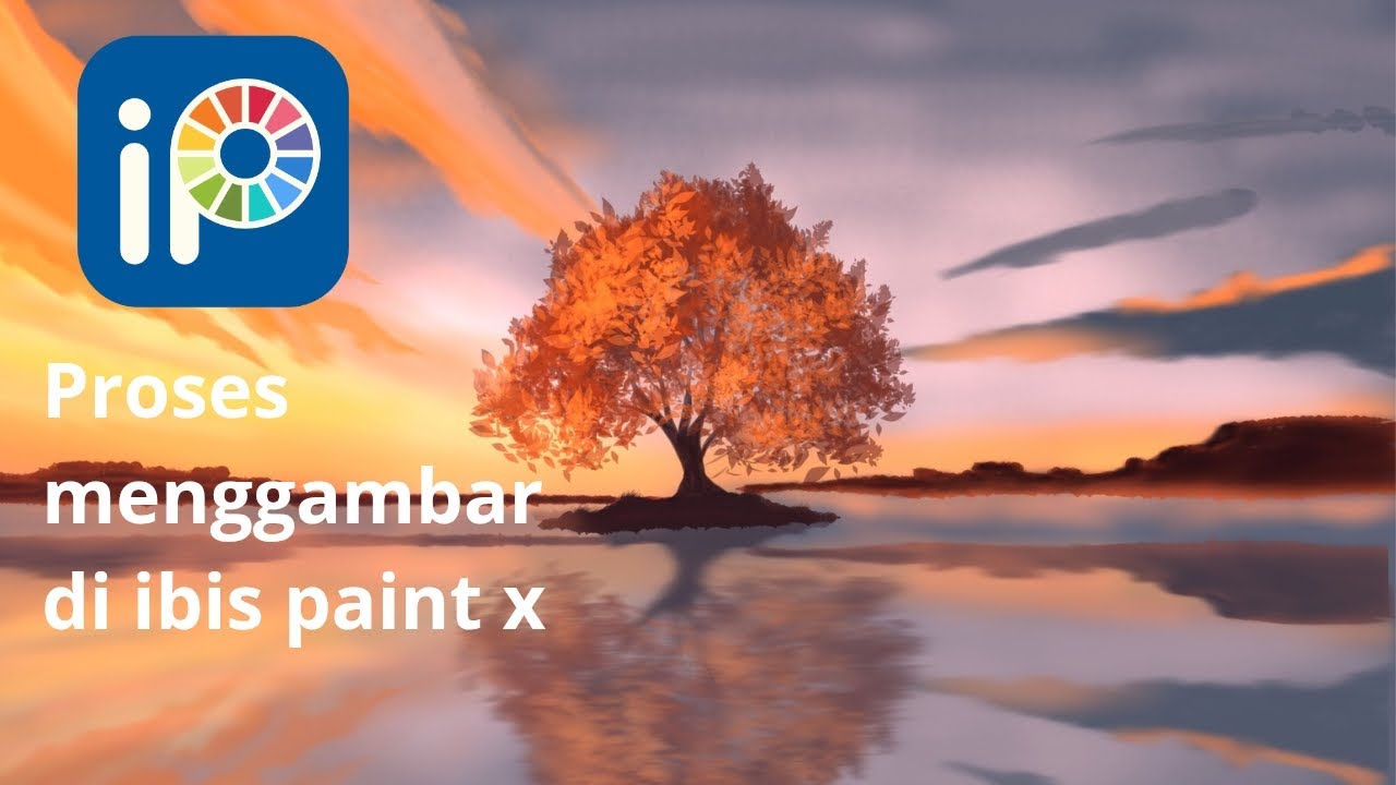 Aesthetic tree drawing | Ibis paint x[Full Drawing] - YouTube