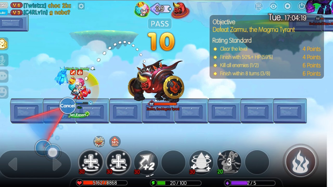 LEVEL 40 TOWER OF TRIALS DDTANK MOBILE - YouTube