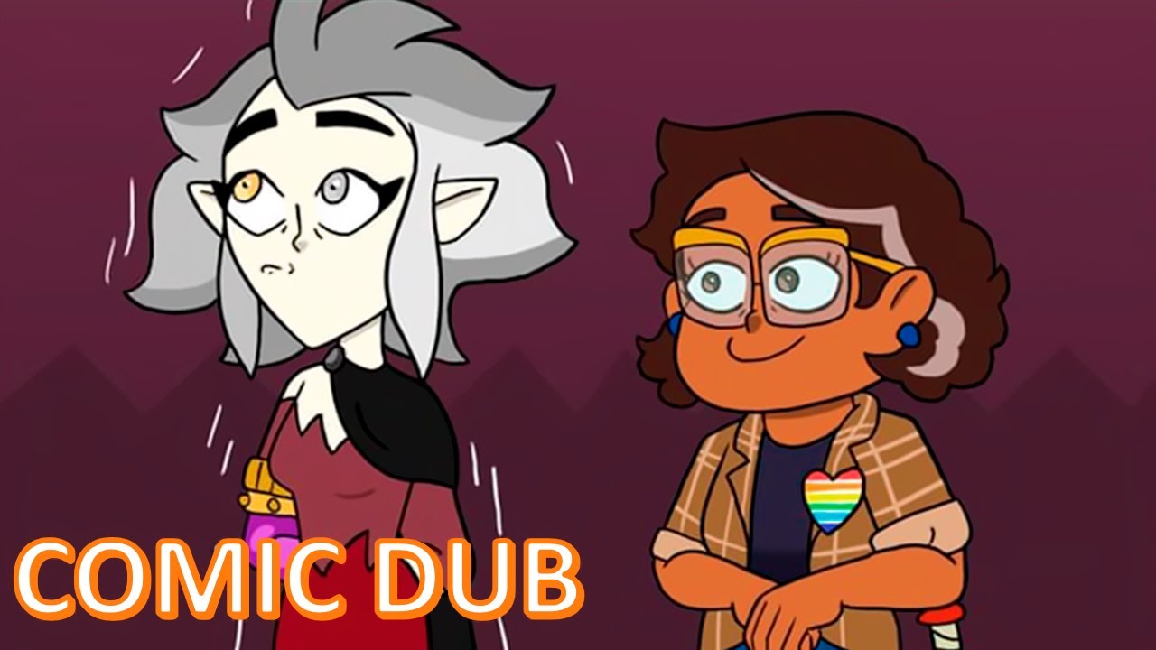 EDA SELLING SHIRTS - THE OWL HOUSE COMIC DUB - YouTube