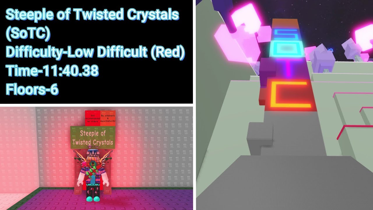 JToH Steeple of Twisted Crystals - YouTube