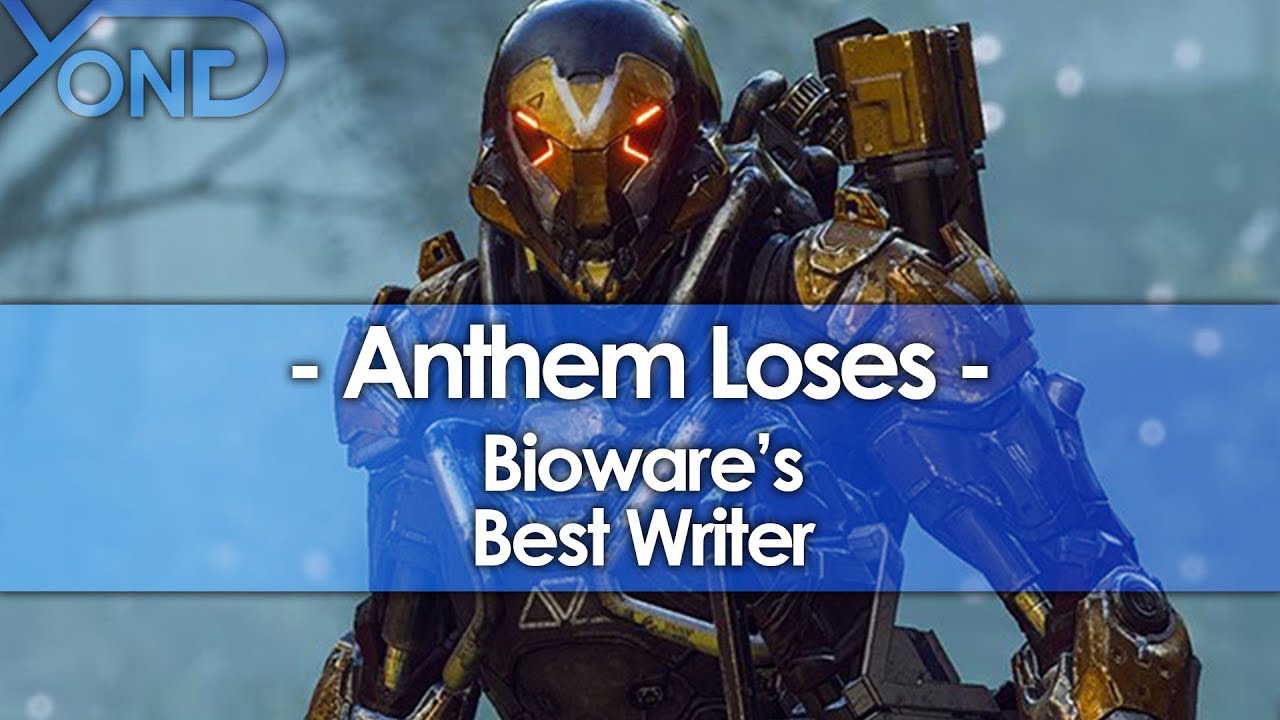 Anthem Loses Bioware's Best Writer - YouTube