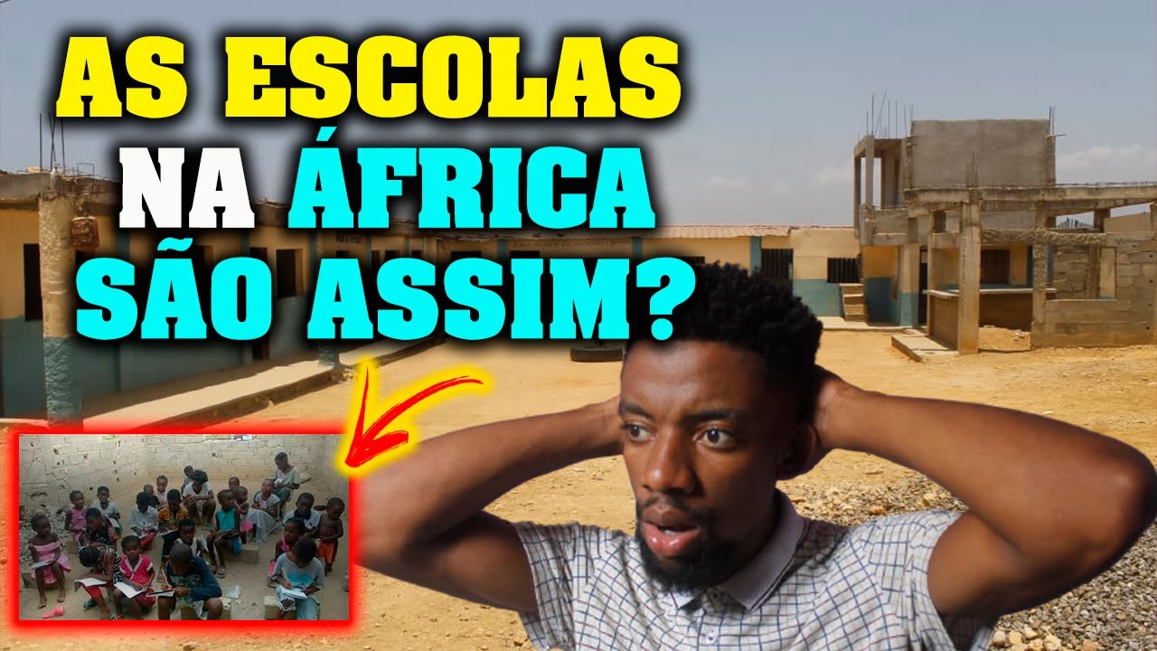 Como são as escolas em África/Angola ( fazendo Tour na escola do meu ...