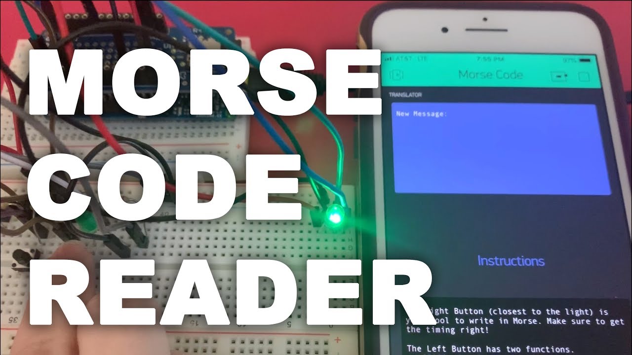Morse Code Reader - YouTube