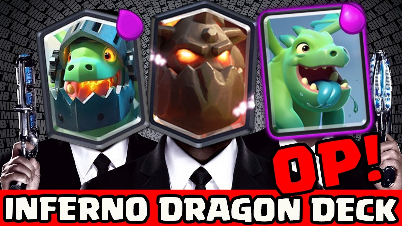 OP INFERNO DRAGON DECK ★ CLASH ROYALE [181] ★ Clash Royale deutsch ...