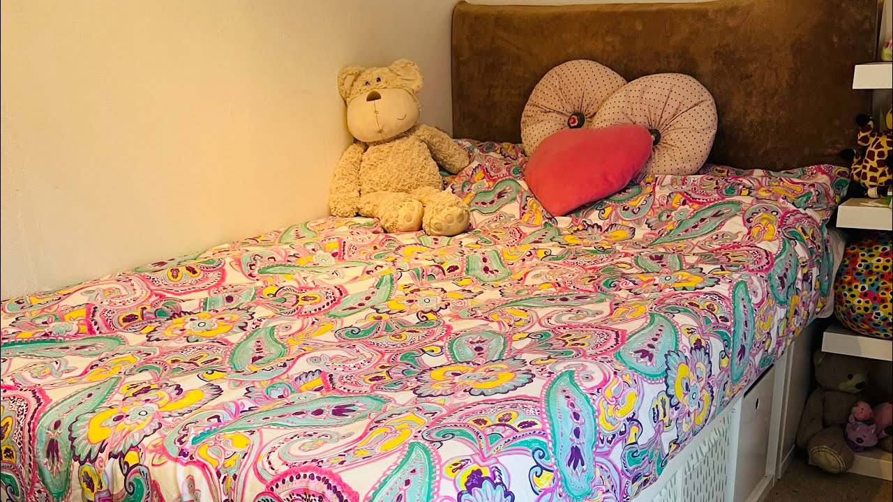 Small double bed built with ikea kallax units#shorts - YouTube