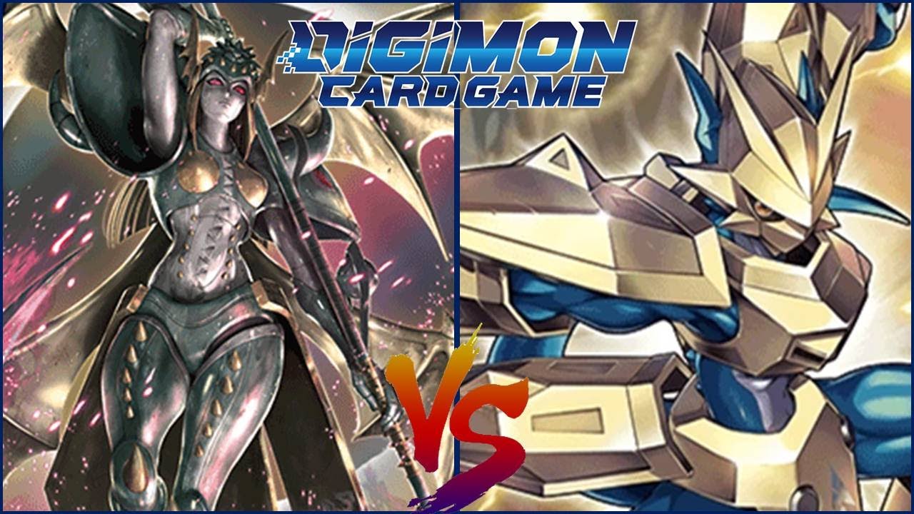 Digimon TCG | Ophanimon E-04 | vs Veemon Armor (BT9) - YouTube