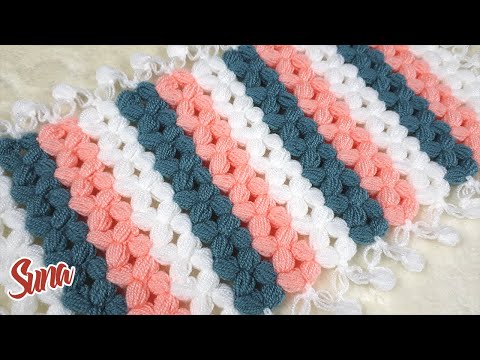 ❤️ BU LİF ÇOK KOLAY VE ÇOK TATLI! 🧼 Kilim Tarzı Fıstıklı Lif Modeli Yapımı #EvdeKal (MarifetliAnne)