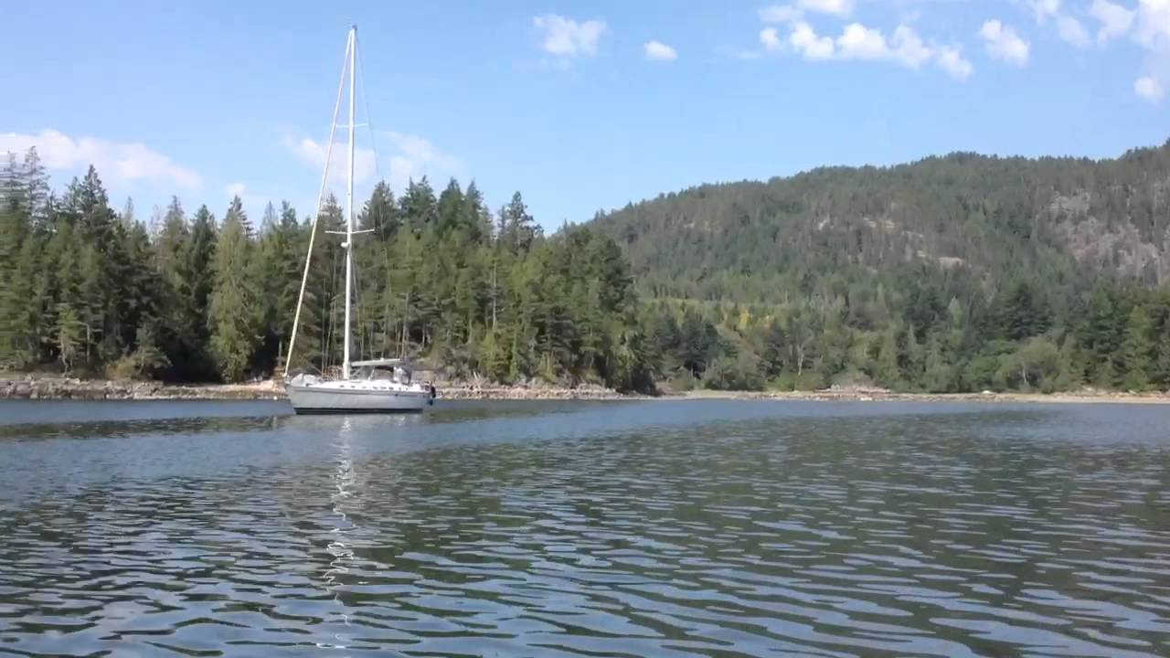 Desolation Sound 2013 Reid Island and Tenedos Bay- summer sailing on SV ...