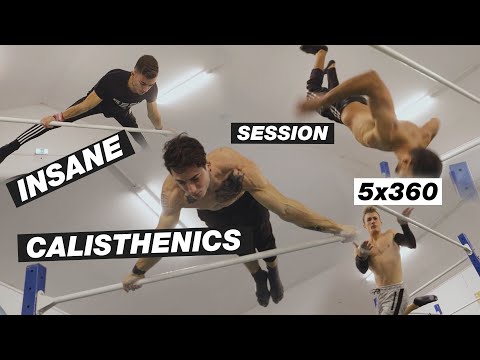 WELCOME 2020 - 5x360, Full Maltese & More | INSANE CALISTHENICS SESSION ...