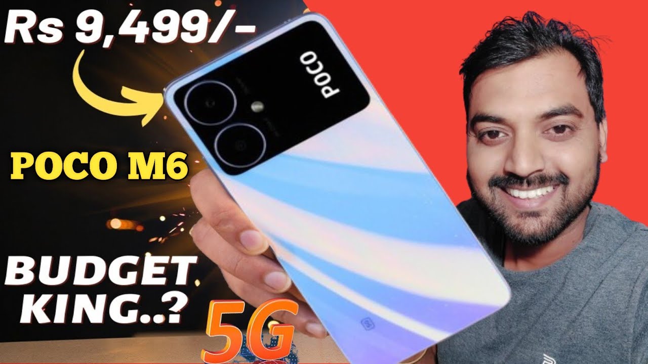 POCO M6 5G Full Review - Dimensity 6100+, 90Hz, 2+3Y Updates @Rs.9,499 ...