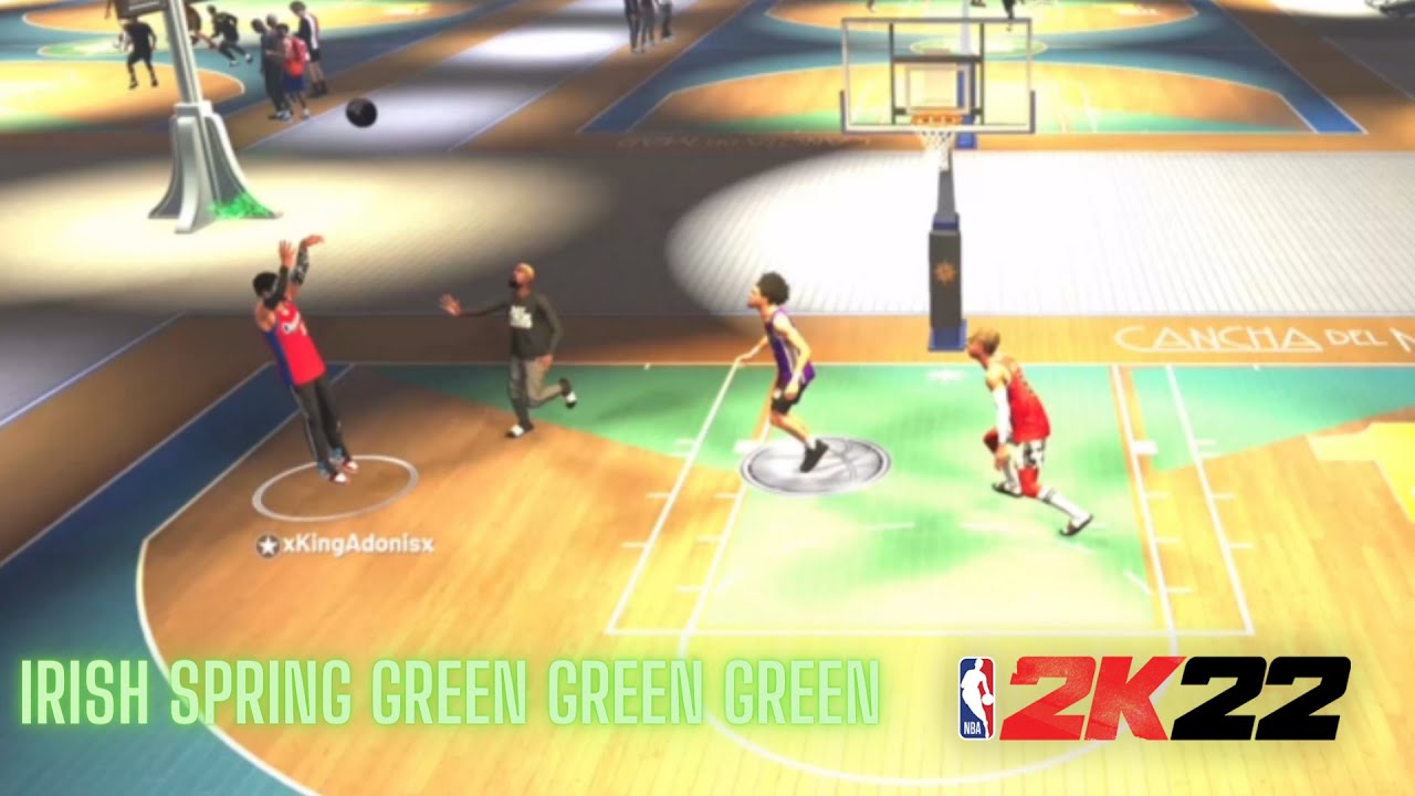 IRISH SPRING GREEN GREEN GREEN | NBA 2K22 CURRENT GEN - YouTube