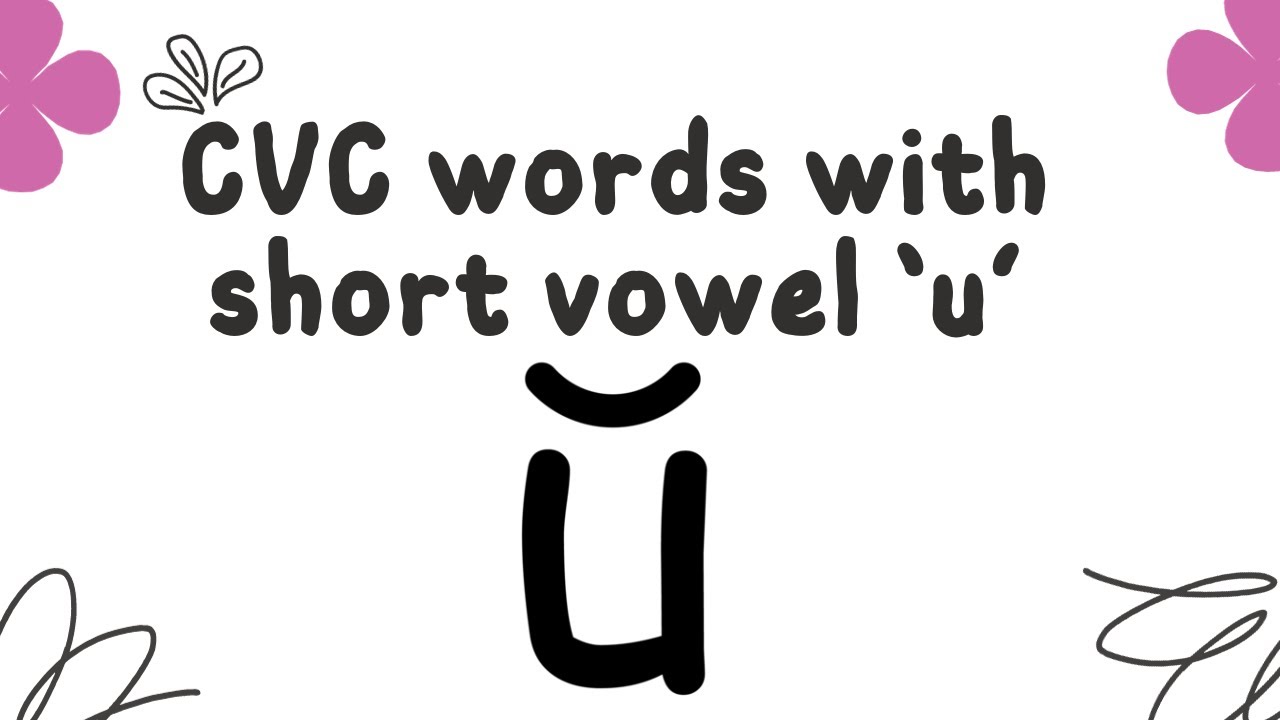 Word family(ub, ud, ug, um, un, up, ut) Phonics | Video-9 | CVC words ...