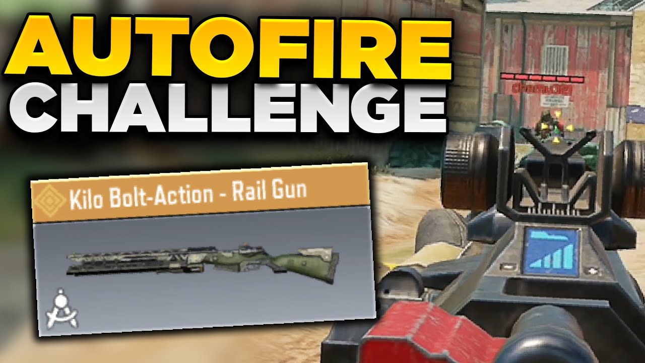 I did the AUTOFIRE challenge with the *NEW* Kilo Skin!! | Call of Duty ...