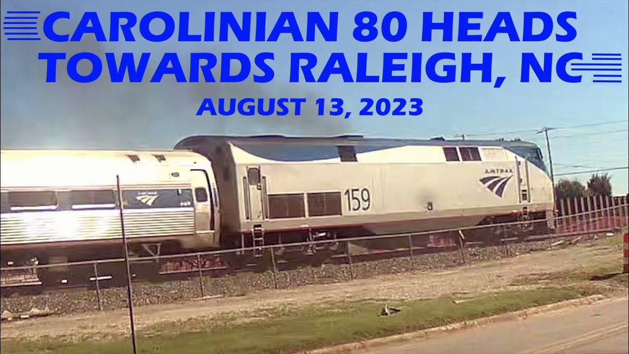 CAROLINIAN 80 BETWEEN CARY & RALEIGH NORTH CAROLINA - YouTube