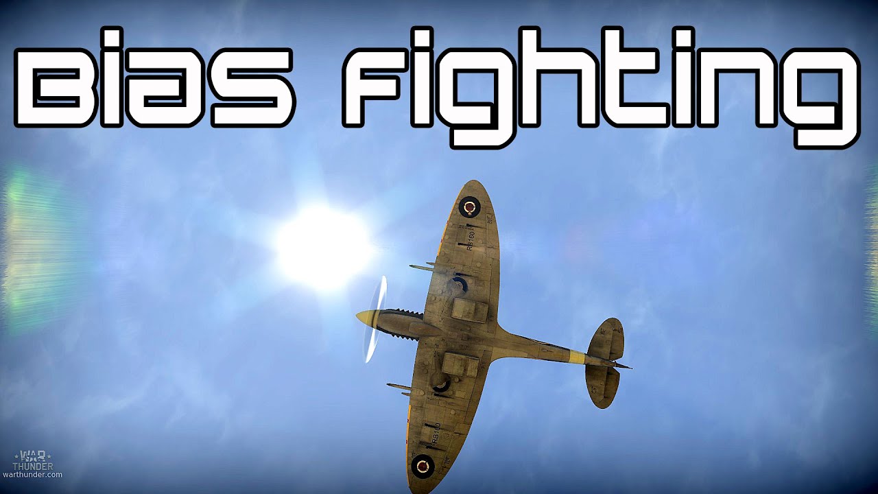 Bias Fighting - Premium Spitfire Mk. XIVc War Thunder Gameplay - YouTube
